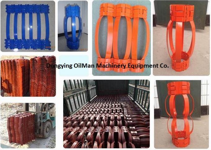 20" Oilfield Cementing Tools , API 10D Drill Pipe Centralizer Hinged Type