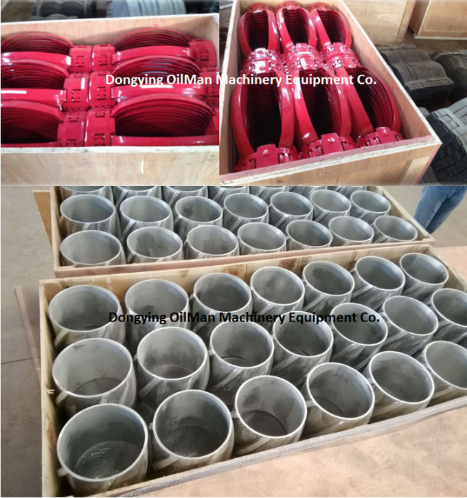 API Oilfield Cementing Tools Polymer Centralizer for Casing Pipe