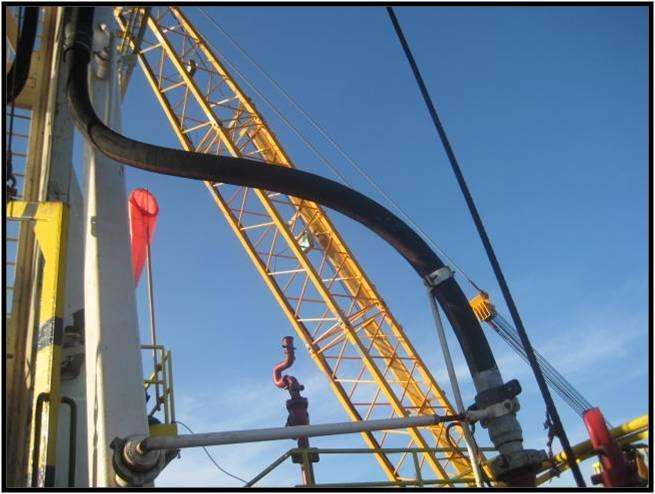 API 7K Rotary Drilling Hose Vibration Anti aging for Oil Field