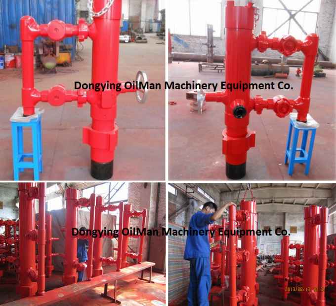 Casing Rotating Cement Head 10000 psi Double Plug / Single Plug