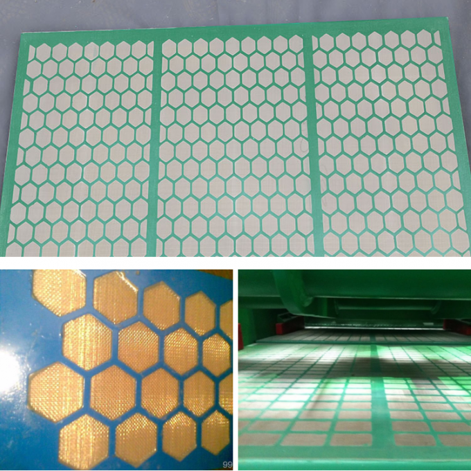 API Oil Vibrating Screen Sieving Mesh Shale Shaker Screen For Oilfield ...