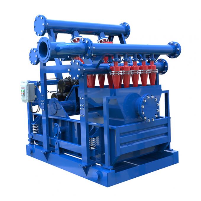 0.2-0.45MPa Solids Control Equipment , Hydrocyclone Mud Cleaner Drilling