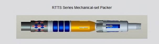 Mechanical Inflatable Casing Packers , RTTS Retrievable Production Packer
