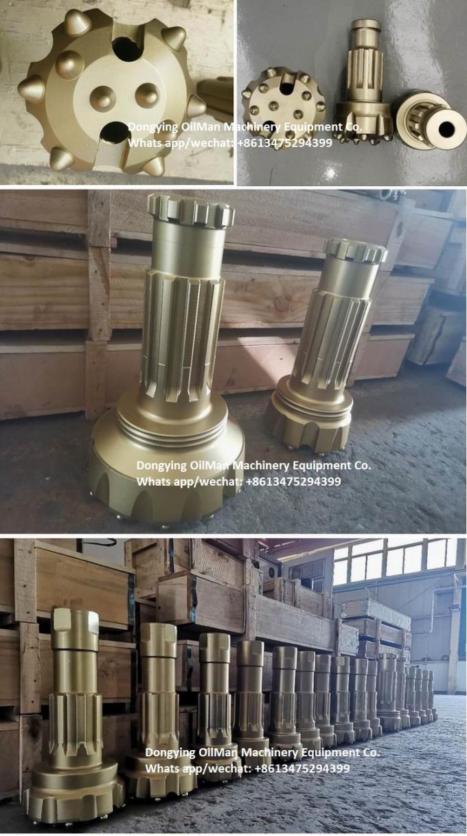 DHD350 QL50 Dth Hammer And Bits reach 5000 meters For Mining Quarry