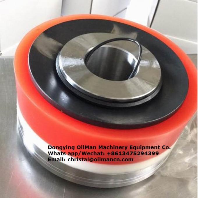 BOMCO F1600 Polyurethane Pump Piston Assembly For Triplex Mud Pump
