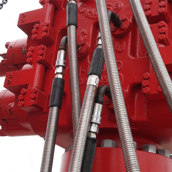 API 16D Blowout Preventer BOP Armored Coflexip Hoses For Well Control