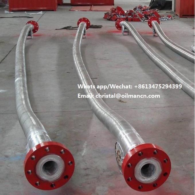 API 16C High Pressure Flexible Choke And Kill Hose Drilling Hoses