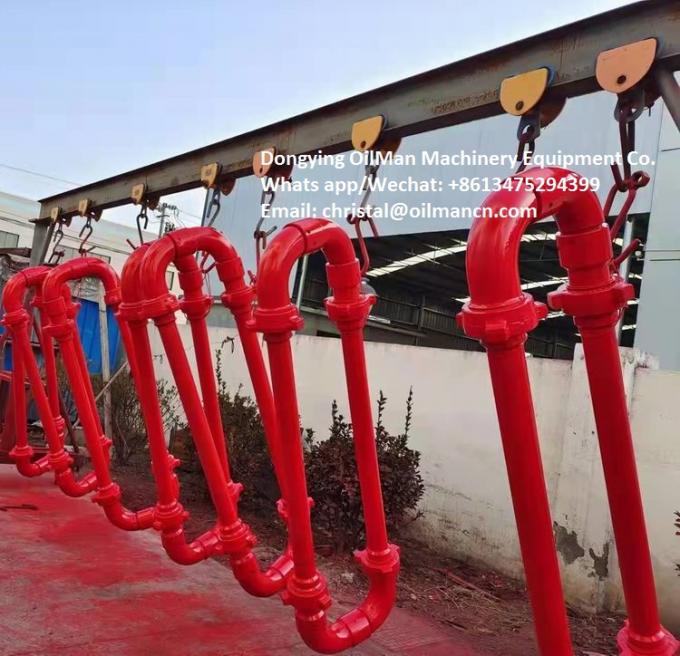 API Oil Gas Drilling High Pressure Steel Circulating Chiksan Hose Loop