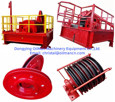 TC135 Derricks Drilling Rig Accessories API 4F Crown Block Forging