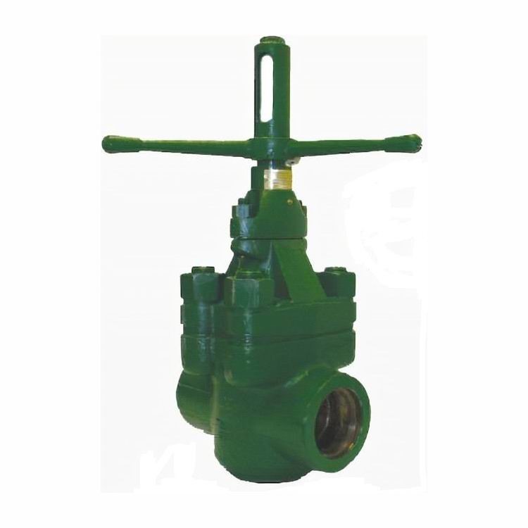 API 6A DM Mud Gate Valve 4inch 7500PSI SCH XXH Butt Weld Ends Casting Body Mud Valve