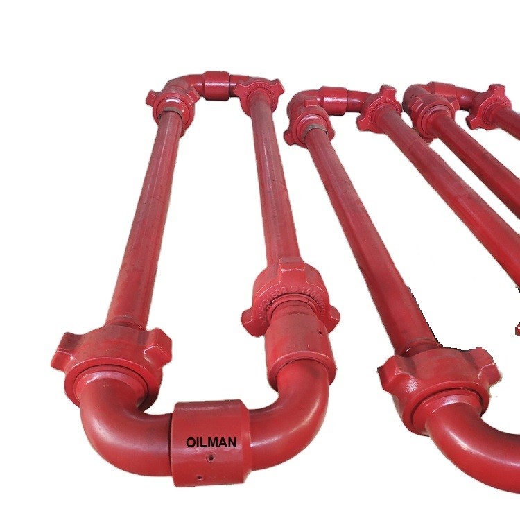 API 16C 2" Chiksan Cementing And Circulating Hose Loop FIG 1502 105MPa