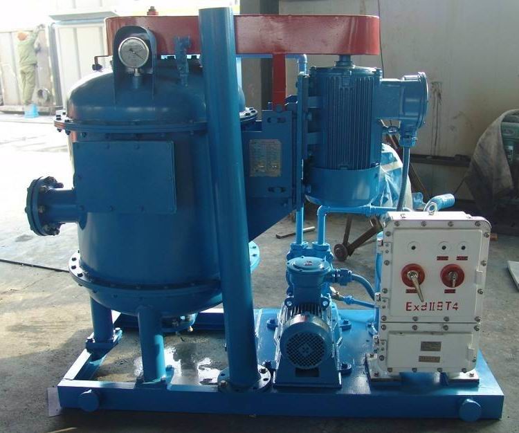 Dewatering Solids Control Equipment , 880RPM 95 Efficiency Vacuum ...