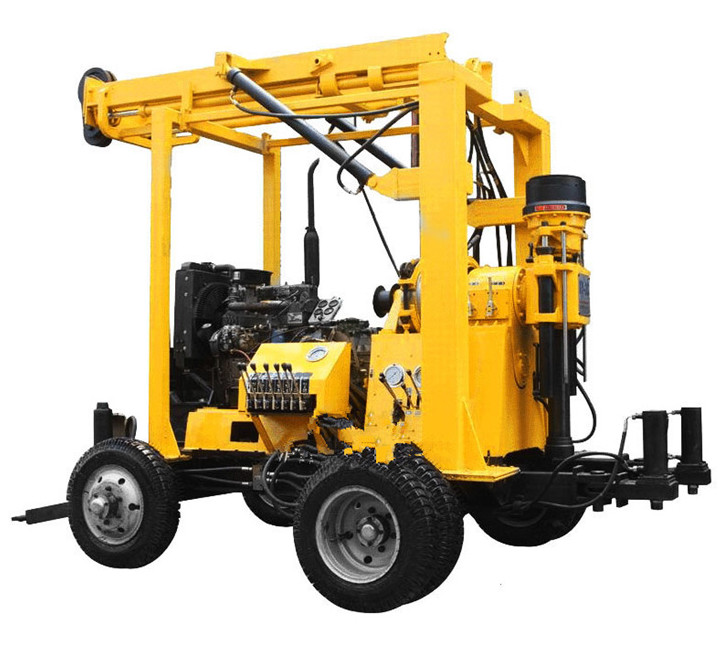 600m Deep XYX-3 Four Wheels Mounted Underground Coring Drilling Rig ...