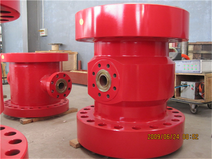 API 6A Oilfield Riser Flange, Spacer Adapter Spool, Casing Tubing Spool ...