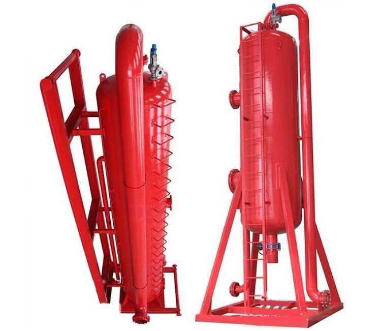 Poor Boy Degasser / Mud Gas Separator For Drilling Fluids Solid Control ...