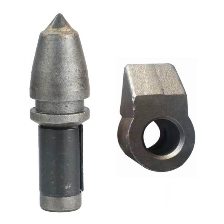 C21 C31 25mm Replacement Auger Teeth For Hard Rock Cutting